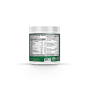 MEGAHUNES - Greens & Reds Immune Support - Dietary Supplement - with Prebiotics and Enzymes - for Immune System Support, Energy, and Digestion - Organic & Gluten-Free - Mixed Berry - 35 Servings