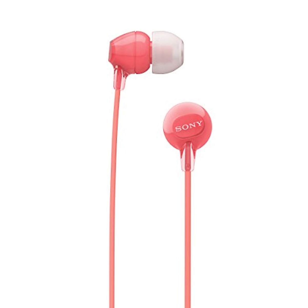 Sony WI-C300 Wireless In-Ear Headphones, Red (WIC300/R))
