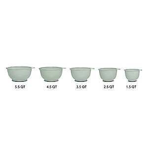 KitchenAid - KE178OSPIA KitchenAid Classic Mixing Bowls, Set of 5, Pistachio