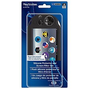 HORI Silicone Protector and Screen Filter Set for PlayStation Vita 2000
