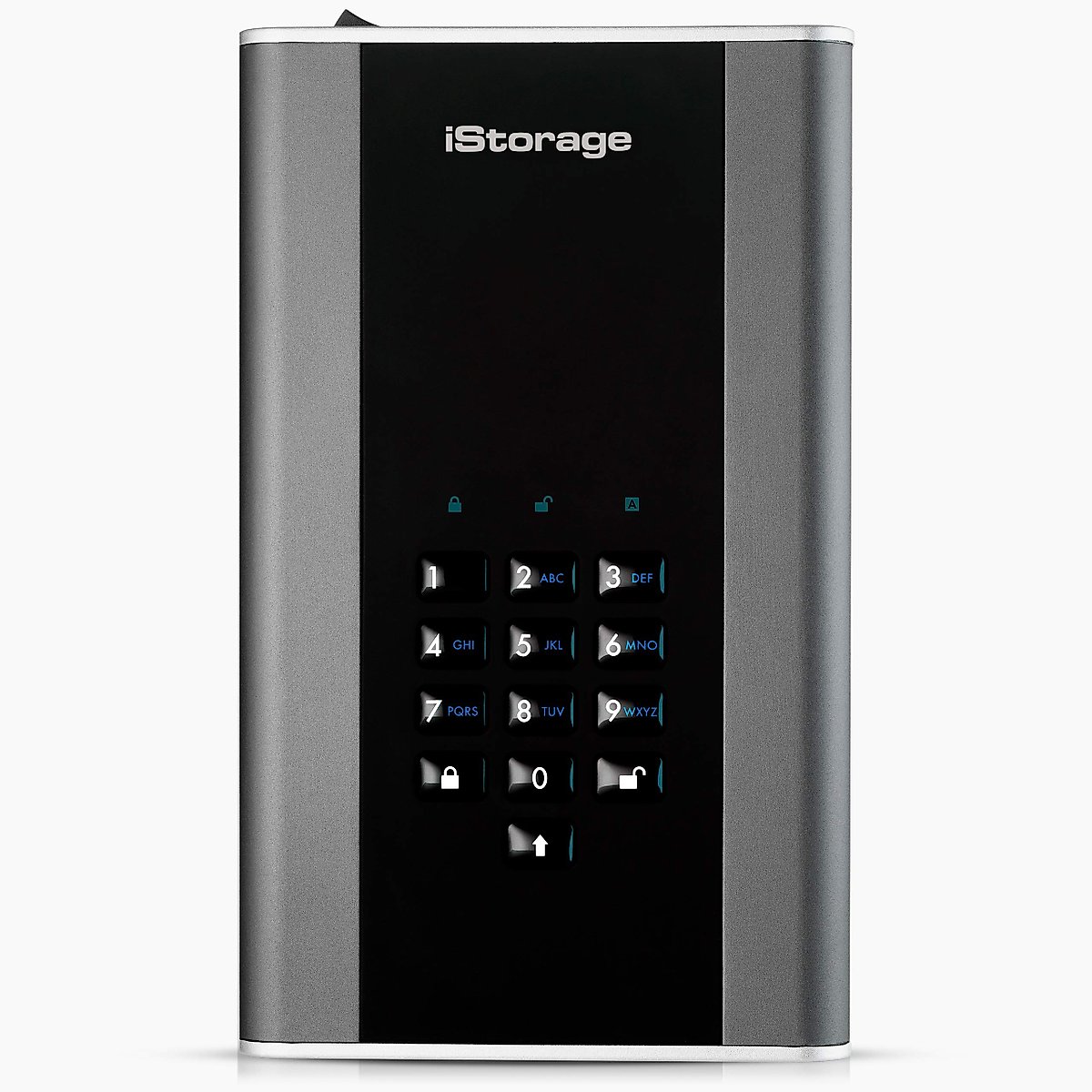 iStorage diskAshur DT2 256-bit 18TB | FIPS Level 3 Certified | Secure encrypted Desktop Hard Drive | Password Protected