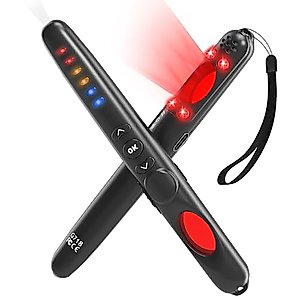 Hidden Camera Detector,Anti-spy Wireless WiFi Camera Scanner Hidden Camera Lens Finder + Door Open & Luggage Movement Alarm,3 Modes, 40 Hours Working Time
