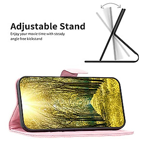 DIWOR Flip Stand Case Compatible for Vivo Iqoo Z5 Phone Case Cover PU Leather Kickstand Magnetic Wallet Case XXF-Fen