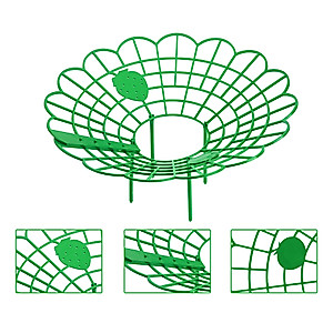 Iceyyyy 6Pack Strawberry Supports - Strawberry Plant Support Stand Strawberry Growing Racks Protector Strawberry Growing Frame Holder Cage (6, B)