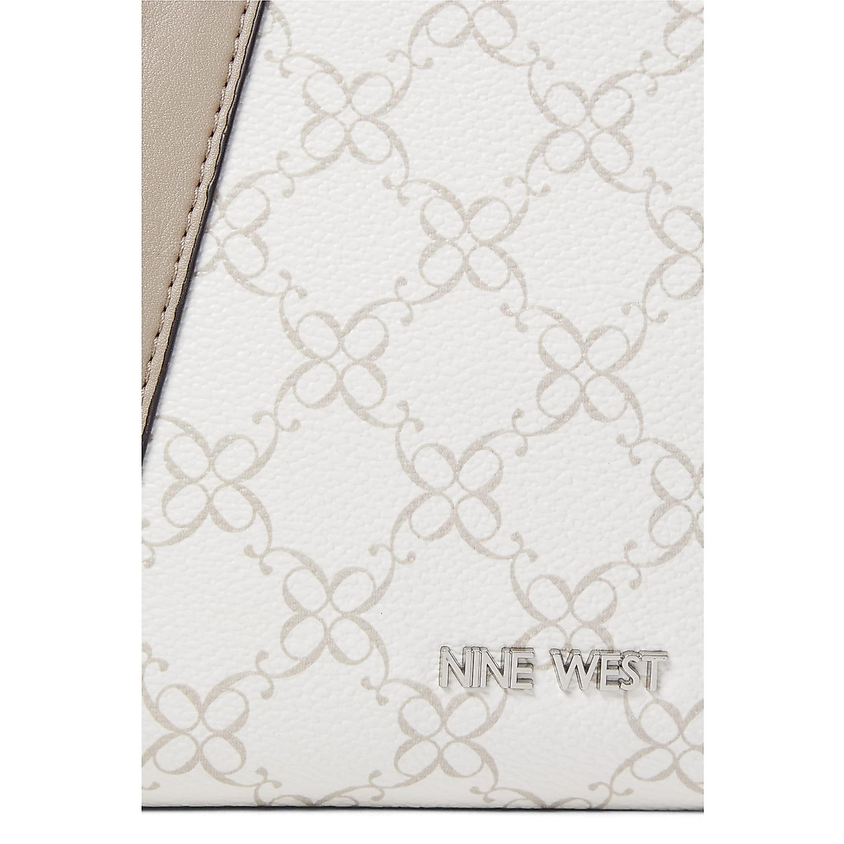 Nine West Dannin Wallet White/Pumice Logo One Size