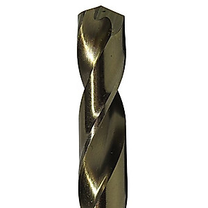 Drill America 15.00mm Cobalt Reduced Shank Drill Bit with 1/2" Shank, D/ACO Series