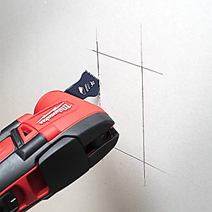 Norske Tools NOTP285 Drywall Cutting Blade (3/Pack), Oscillating Tool Accessories | Oscillating Saw Blades,Black