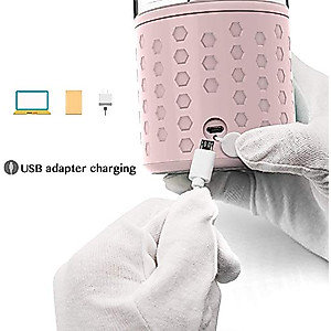 PopBabies Portable Blender, Smoothie Blender for Shakes and Smoothies, Personal Blender On the go Princess Pink