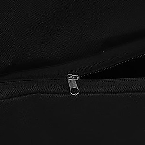 Eujgoov Foldable Shopping Cart, Wheeled Shopping Bag Fabric Multifunctional Storage Bag for Groceries (Black), Eujgoovoa4pw3x0ve-12