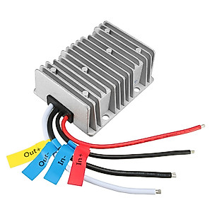 uxcell New BIG-Size Voltage Converter Regulator DC/DC DC 24V to DC 12V 40A 480W Transformer Waterproof