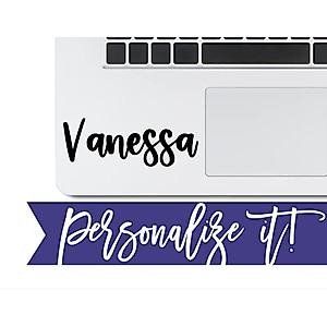 Personalized Name Decal for Yeti Cup, Tumbler, Water Bottle, Laptop, car Window or Other Hard and Smooth Surface Your Choice of Color & Style | Decals by ADavis