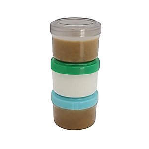 Ksooly 1.3 Oz. Salad Dressing Containers, 6 Pack Small Condiment Container with Lids, Mini Meal Prep Sauce Cups, Reusable, BPA Free