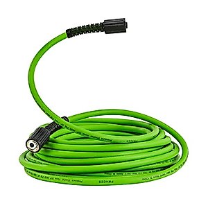 PWACCS Pressure Washer Hose for Power Washer – 3600 PSI High Pressure Replacement Hose – 1/4" x 25 FT Flexible Power Washing Extension Hose – Compatible with M22 Fittings