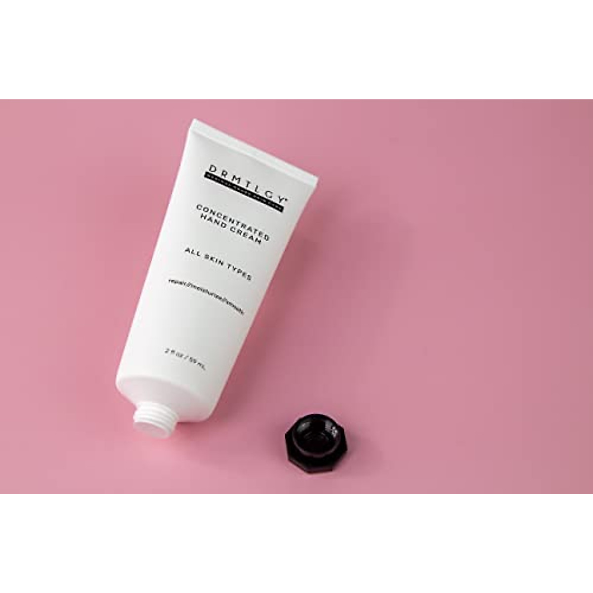 DRMTLGY Hand Cream for Dry Cracked Hands - Fragrance Free Hand Lotion For Dry Hands - Moisturizing Hand Repair Cream for Women and Men