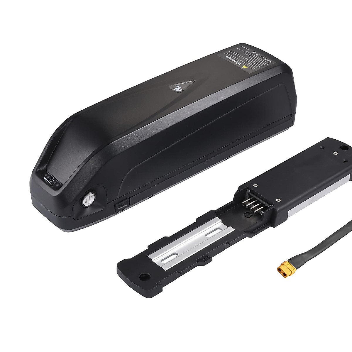 FcotMiue Ebike Battery Pack 52V 15Ah Electric Bike Downtube Batteries for 500W 750W 1000W Bafang Voilamart AW Ebikeling and Other Motor Convertion kit DIY