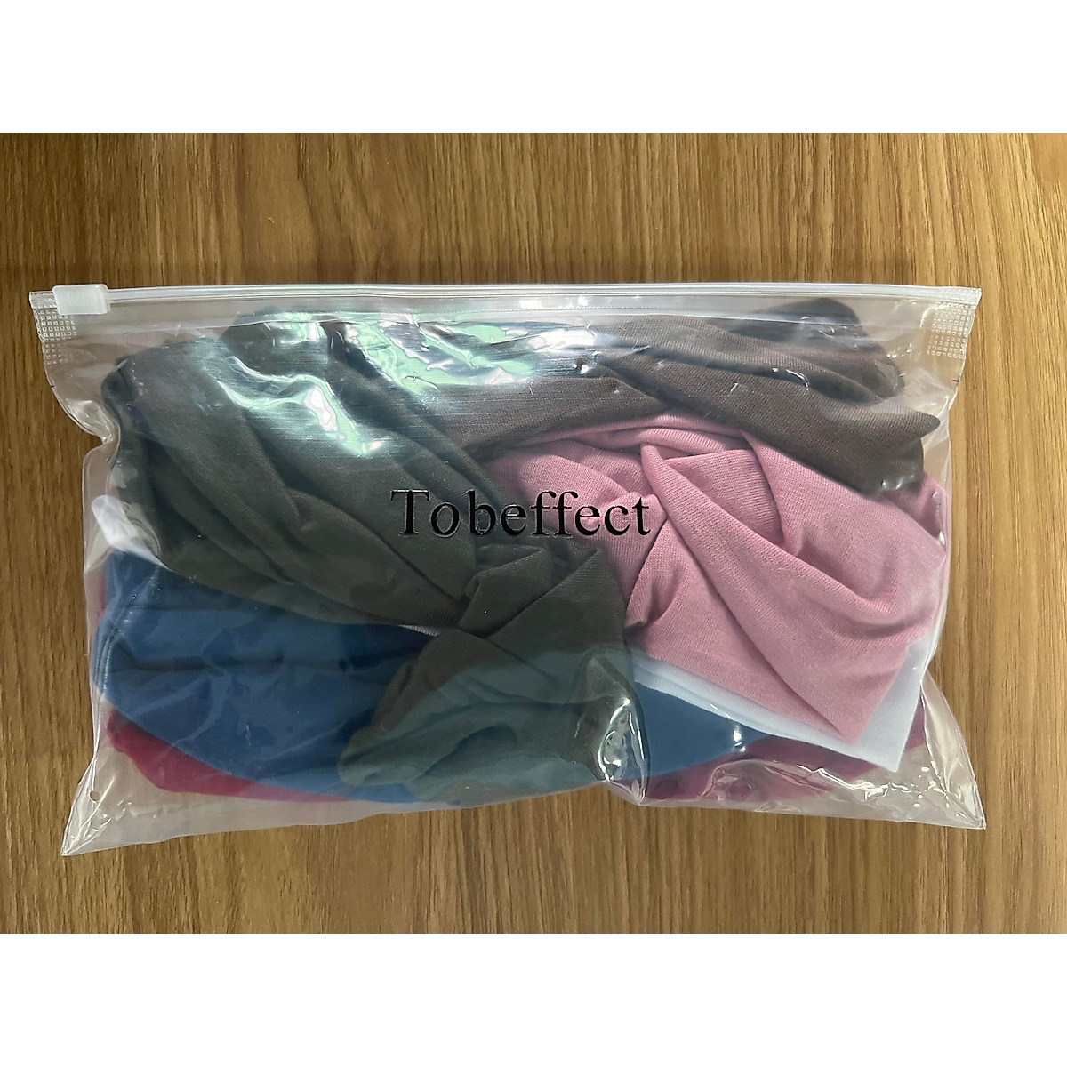 Tobeffect Headbands for Women Non Slip Turban Headband Boho Wide Head Band Womens Hair Wraps Accessories for Teen Girls 8 Pack Solid Colors