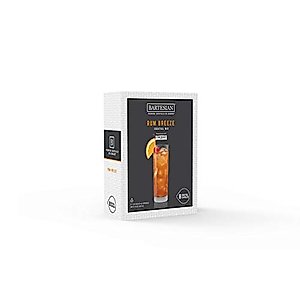 Bartesian Rum Breeze Cocktail Mixer Capsules, Pack of 8 Cocktail Capsules, for Bartesian Premium Cocktail Maker (55421)