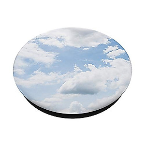 Every Cloud Blue Sky Clouds PopSockets Swappable PopGrip