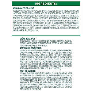 Garnier Hair Color Nutrisse Nourishing Creme, 43 Dark Golden Brown (Cocoa Bean) Permanent Hair Dye, 1 Count (Packaging May Vary)