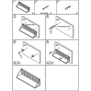 Coral Flower 2-Pack Floating Shelves Wall-Mounted Rustic Space-Saving & Decorative Wood Shelving Set for Living Room Office Bedroom，Rustic Brown 1