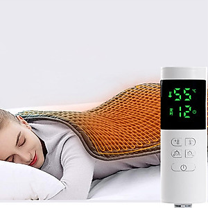 Electric Heating Pad, Small Multifunctional Electric Heated Blanket, Digital Display 12 Level Timing,Hot Pad for Arms and Legs