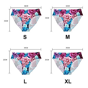 Dellukee Sexy Women Underwear Briefs Funny Alpaca Print Breathable Hipster Panty