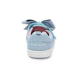 Stride Rite 360 Girls Kamila Mary Jane Flat, Blue, 5 Toddler US