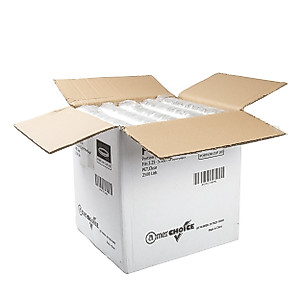 AmerCare PET Clear Portion Cup Lids, 3.25/4/5.5 Oz, Cup of 2500