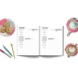Recipe Book: A Blank Create Your Own Cookbook