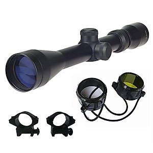 Chinoook 3-9X40 Hunting Rifle Scope Sight Optics R4 Reticle Crosshair + Free Mount
