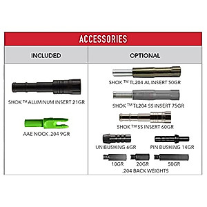 Victory Archery Victory Rip XV Gamer Shafts 400 1 Doz., black