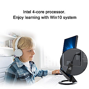 AKLWY Intel Compute Stick Mini PC Stick 8GB RAM 128GB ROM with Intel Atom Z8350 & Windows 10 Pro Support Auto-On After Power Failure,Support 4K HD,Dual Band WiFi 2.4G/5G, BT 4.2