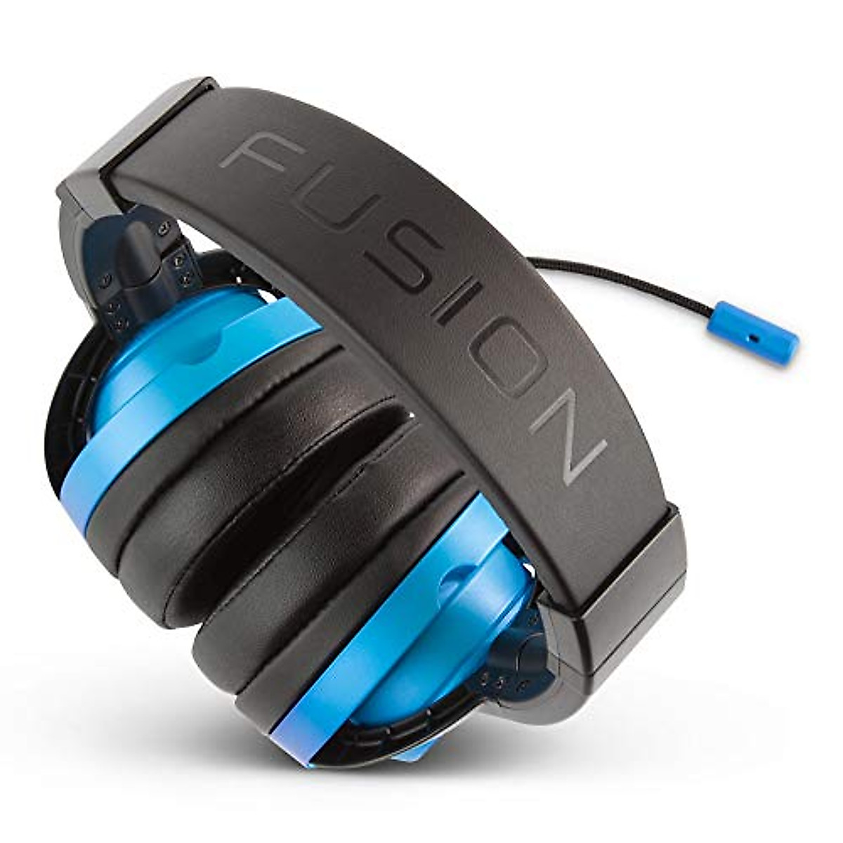 PowerA Fusion Wired Stereo Gaming Headset with Mic for PlayStation 4, Xbox One, X, Xbox One S, Xbox 360, Nintendo Switch, PC, Mac, VR, Android, and iOS - Sapphire Fade - Xbox 360; Xbox