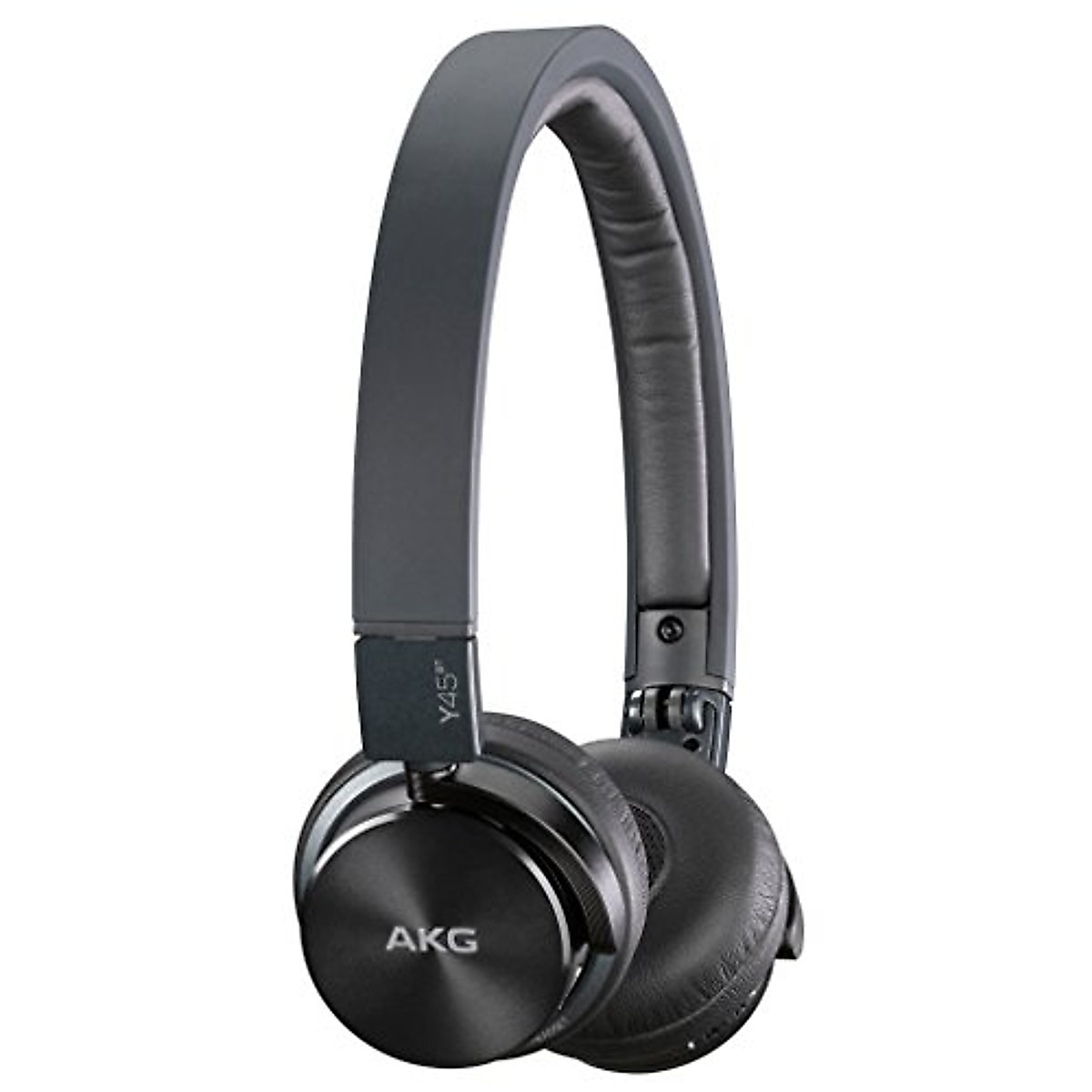 AKG Y45BT Black Mini On-Ear Wireless Bluetooth Headphone with NFC and By-Pass Cable, Black