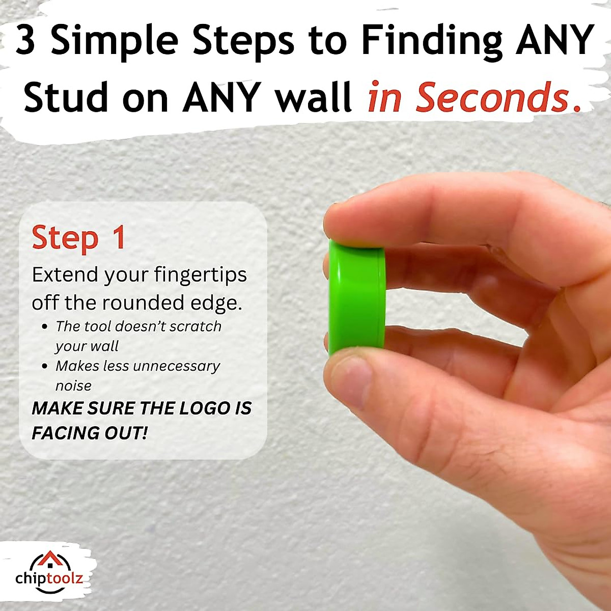 ChipToolz DOT Loose Magnet Stud Finder