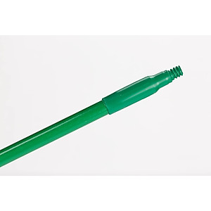 SPARTA 41225EC09 Fiberglass Broom Handle, Mop Handle, Replacement Handle With Acme Threaded Tip For Commercial Cleaning, 48 Inches, Green