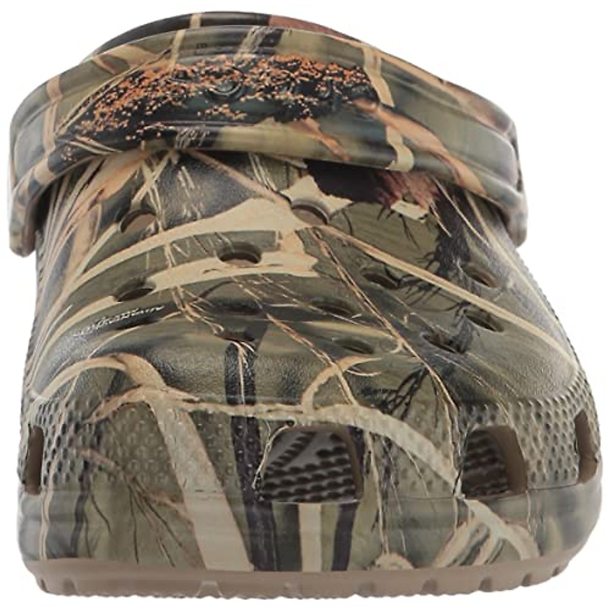 Crocs Kids' Classic Realtree Clog | Camo Shoes , Khaki, 3 Little Kid