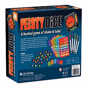 MindWare Feisty Dice Game - Ages 6 and up
