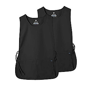 Adar Universal Cobbler Apron 2 Pack - Unisex Cobbler Apron - 7022 - Black - R
