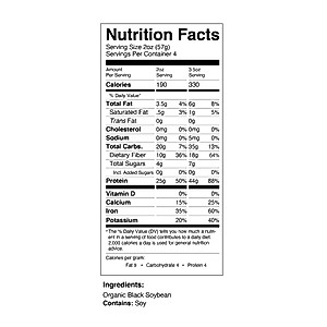 The Only Bean - Organic Black Bean Spaghetti Pasta - High Protein, Keto Friendly, Gluten-Free, Vegan, Non-GMO, Kosher, Low Carb, Plant-Based Bean Noodles - 8 oz (1 Pack)