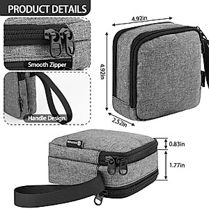CaSZLUTION Travel Case Replacement for NETGEAR Nighthawk M5 5G Mobile Hotspot with WiFi 6 (MR5200, MR5100)/ M6 (MR6110)/ M6 Pro (MR6500)/ Mobile Hotspot 4G LTE Router MR1100 Storage Bag - Case Only