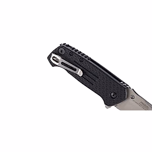 CRKT Prequel EDC Folding Pocket Knife: Take Apart Field Strip, Modified Tanto Blade, Flipper Open, Liner Lock, Nylon Handle, Deep Carry Pocket Clip 2420