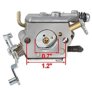 PP5020AV Carburetor 575296301 Air Filter for Poulan Pro PP5020 Chainsaw 2 Stroke Chainsaw Replace 573952201 C1M-W47 Craftsman 358.350982