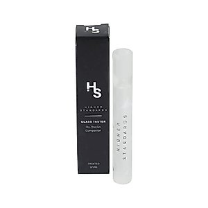 HIGHER STANDARDS Glass Taster (Frosted)