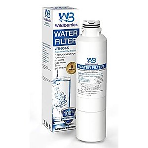 Wildberries DA29-00020B Samsung Refrigerator Water Filter Replacement for DA29-00020A/B, HAF-CIN/EXP, RF263BEAESR, DA97-08006A, RF28HFEDBSR, RF263TEAESG, RF4287HARS, RF28JBEDBSG, RS25J500DSR 1-Pack