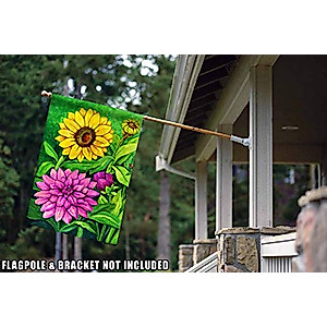 Toland Home Garden 1010860 Spring Blossoms Flower Flag 28x40 Inch Double Sided for Outdoor House Yard Decoration