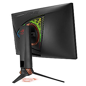 ASUS ROG Swift PG27VQ 27” 1440p 1ms 165Hz DP HDMI G-SYNC Aura Sync Curved Gaming Monitor with Eye Care (Renewed)
