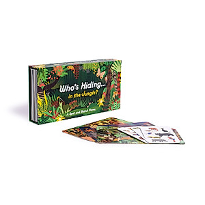 Laurence King Who's Hiding in The Jungle? A Spot and Match Game