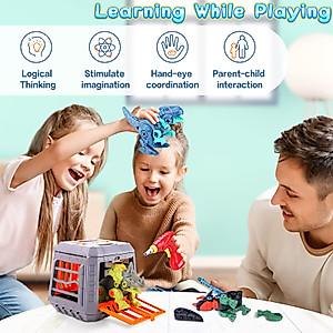 Take Apart Dinosaur Toys for Kids 3-5 5-7, Dinosaur STEM Learning Kids Toys Construction Building Sets, Dino Toy Christmas Birthday Gifts for Young Kids Boys Girls