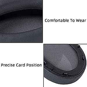 W820NB Replacement Earpads Ear Pad Cushion Cover Compatible with Edifier W820NB Hybrid Active Noise Cancelling Wireless Over-Ear Headphones (Titanium)